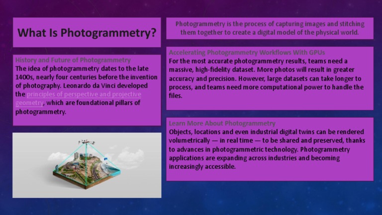 Photogrammetry: Process and Future | PDF