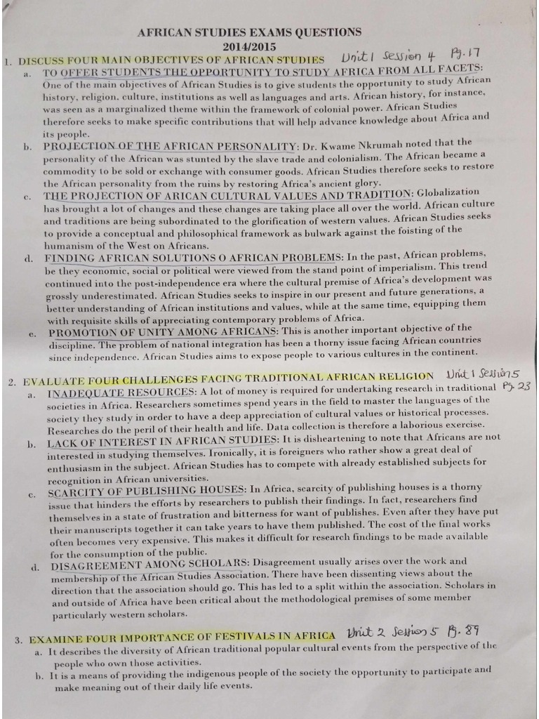 African Studies | PDF