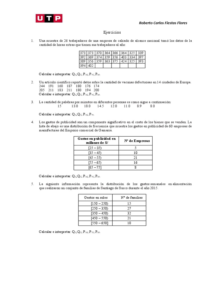 Resolver Ejercicios S4.s1 | PDF