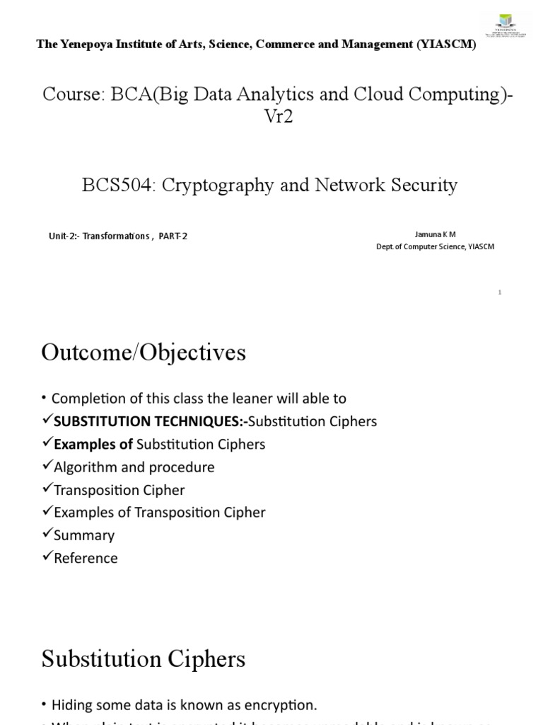 Part 2 | Download Free PDF | Cipher | Cryptography