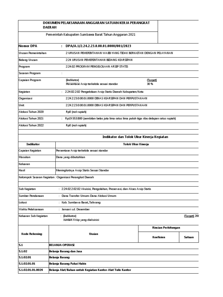 Pengelolaan Arsip Statis | PDF