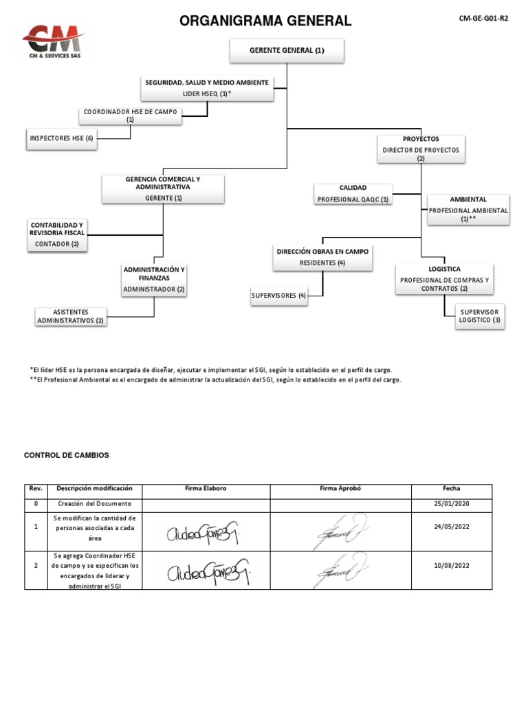 Organigrama | PDF | Business | Economias