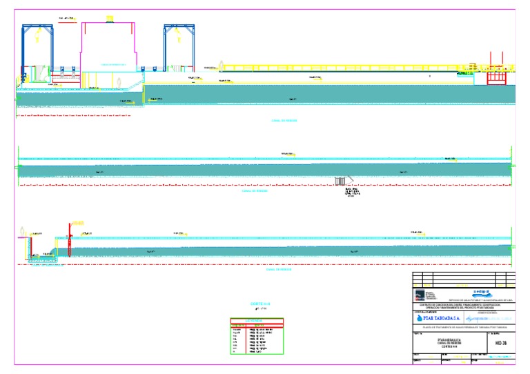 Plano Canal de Rebose-Salida 4 | PDF | Hidrología | Agua y el medio ...