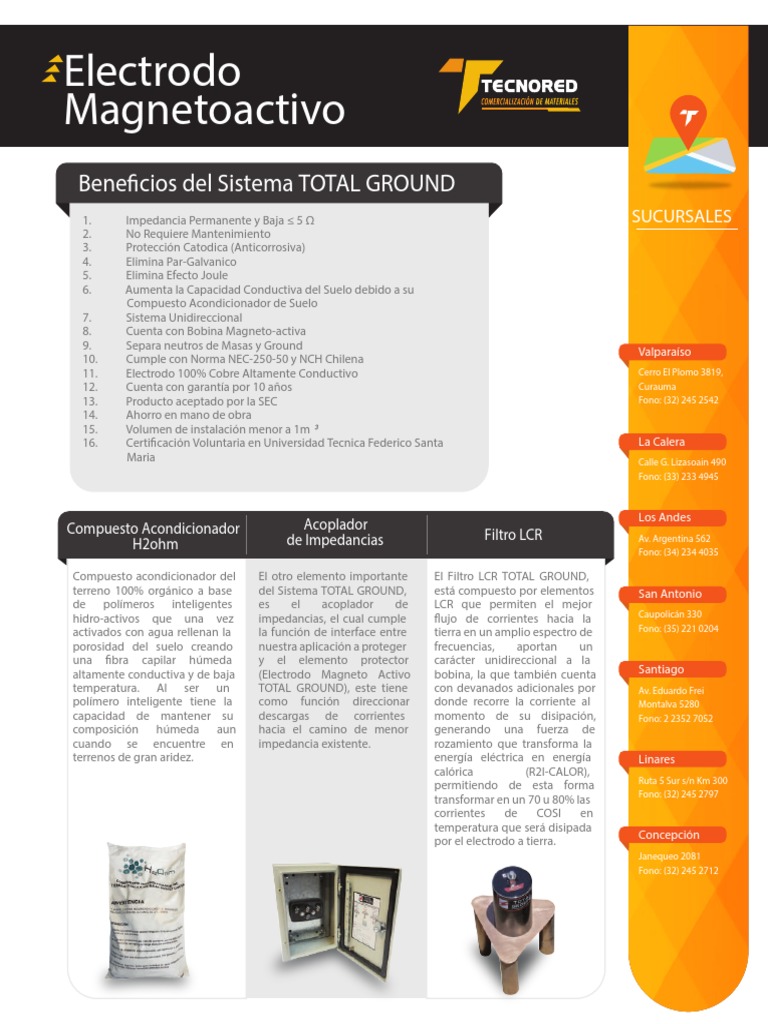 Electrodo Magnetoactivo: Beneficios Del Sistema TOTAL GROUND | PDF ...