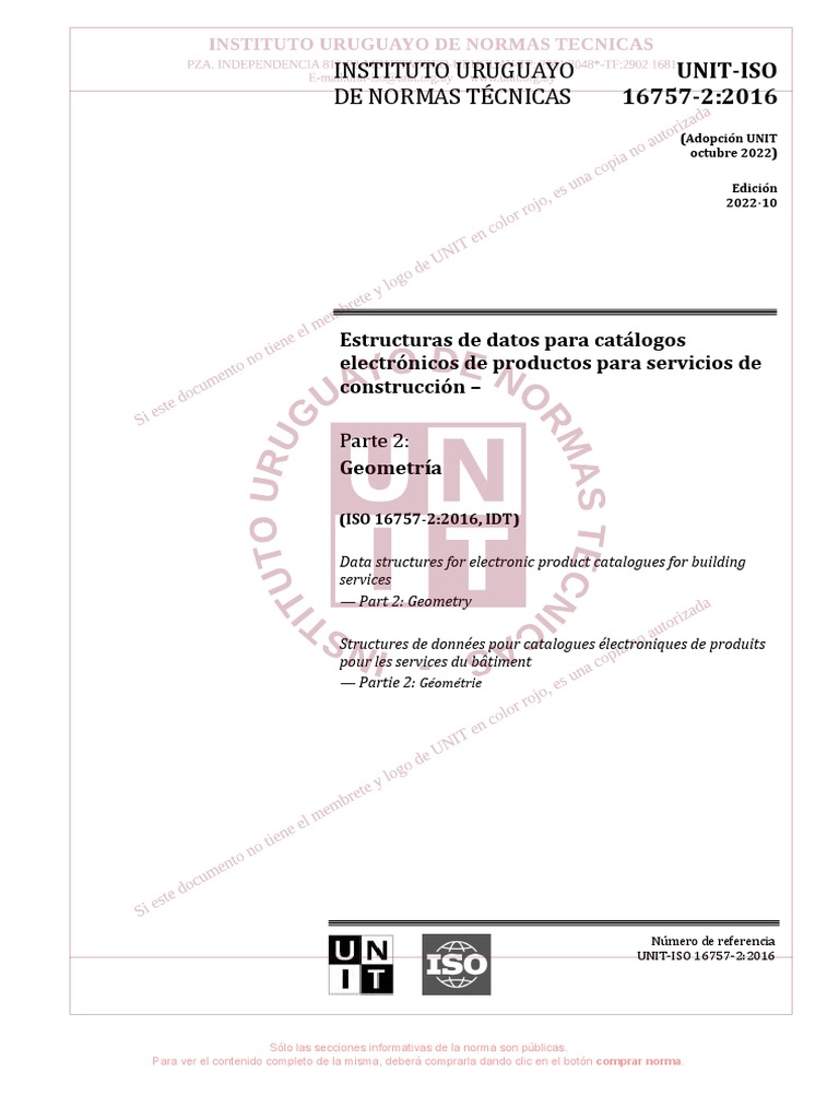 UNIT-ISO_16757-2_2016 | PDF | Organización internacional para la ...