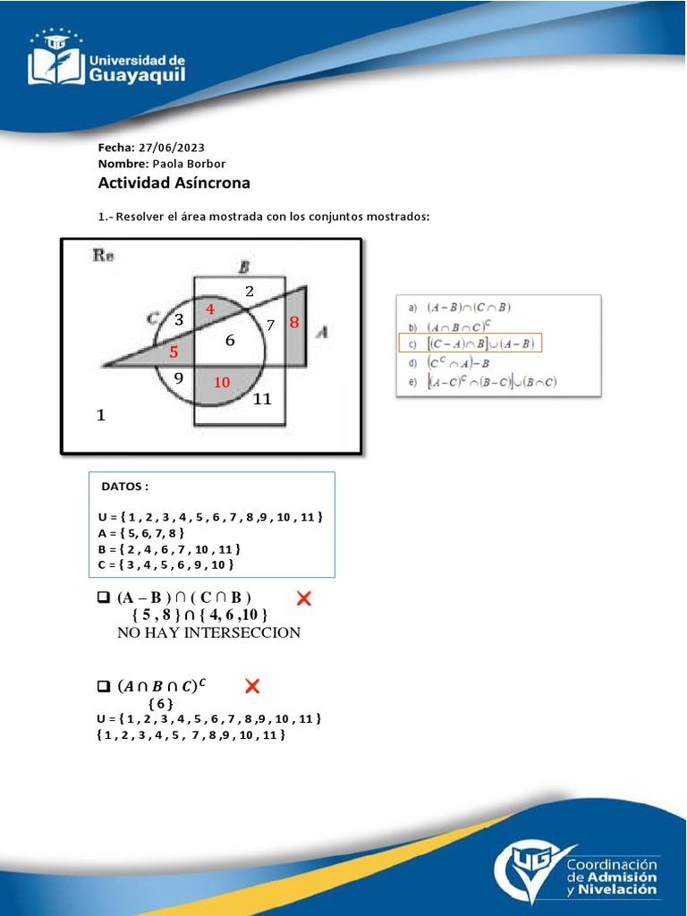 Deber 10 Matematicas | PDF