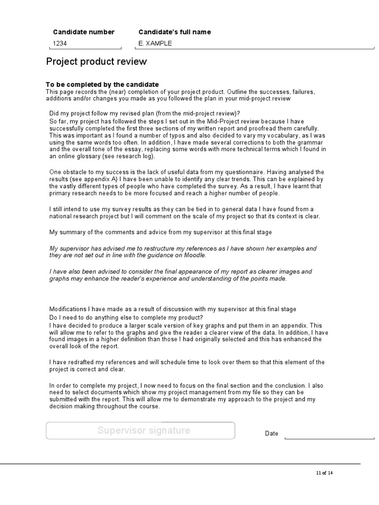 Project Product Review - Exemplar | PDF | Cognitive Science | Cognition