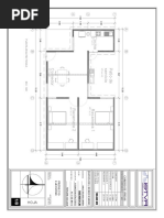 Planos de Casa Infonavit de Una Planta | PDF | Dibujo técnico