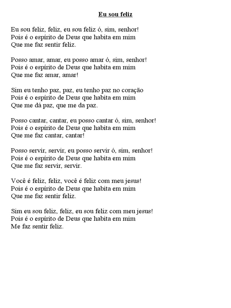 Letras Das Musicas | PDF | Jesus | Graça no cristianismo Letras Das Musicas | PDF | Jesus | Graça no cristianismo