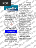 MX - Ficha Técnica - Termidor® Duo | PDF | Hexapoda | Insectos y humanos