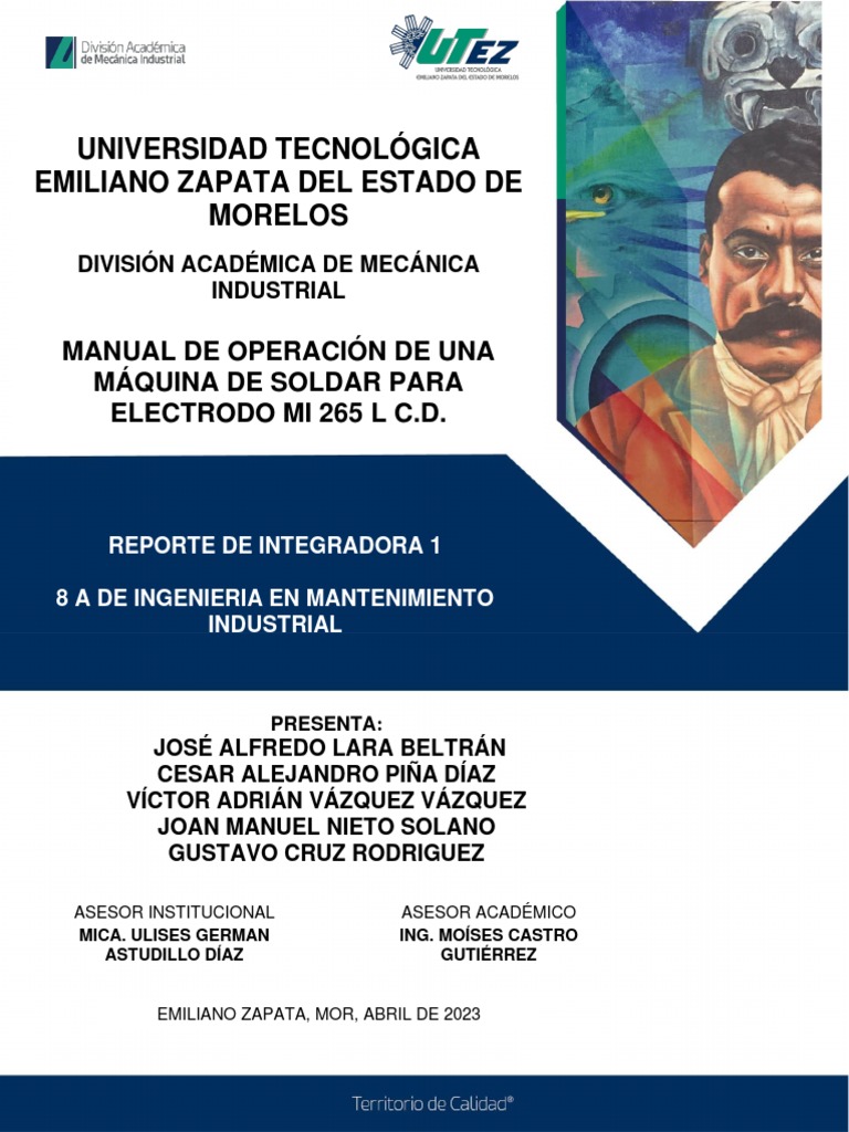 Reporte para Integradora ING 8A. ENTREGA | PDF | Construcción | Soldadura