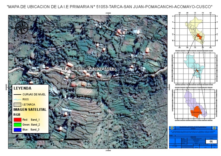 MAPA DE UBICACIÓN I.E. TARCA | PDF