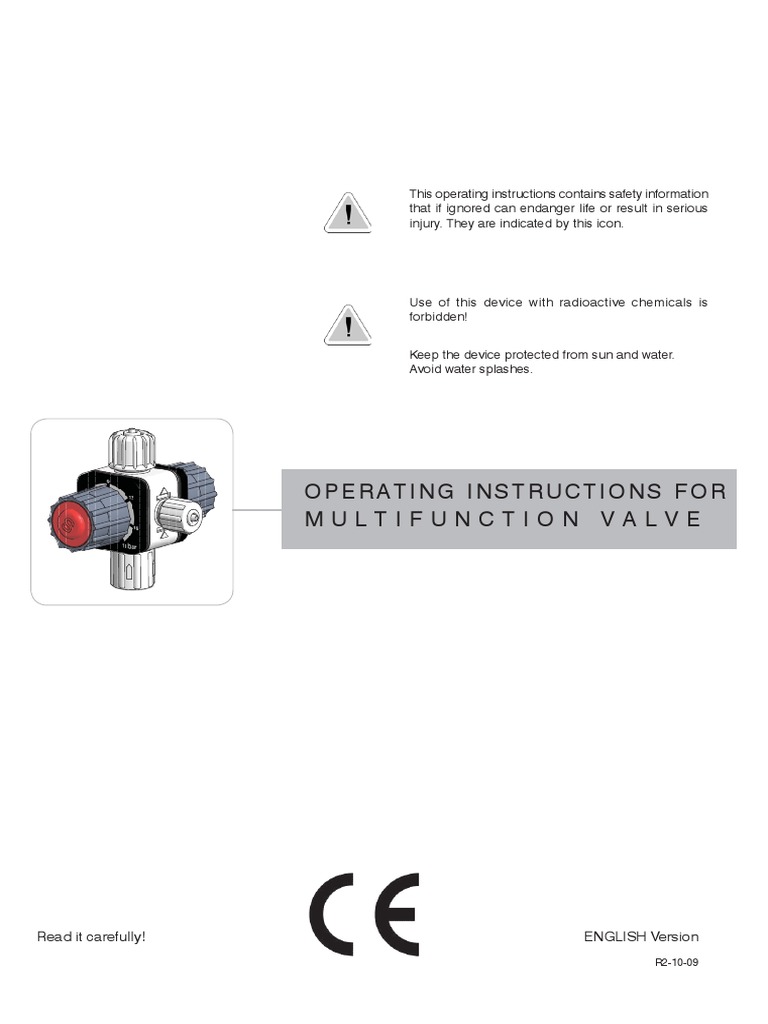 EMEC MFKT Instruction Manual R2 10 09 | PDF | Pump | Valve