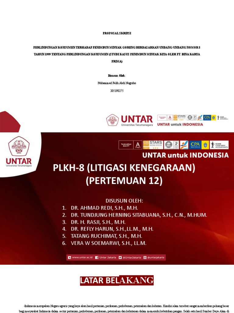 Muhammad Falih Abdi Nugroho_205190275_Proposal Skripsi | PDF