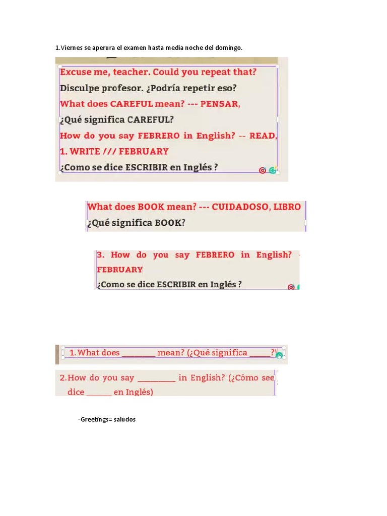 Clase 1 - INGLES | PDF