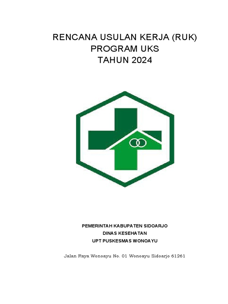 Ruk Program Uks Tahun 2024 A | PDF