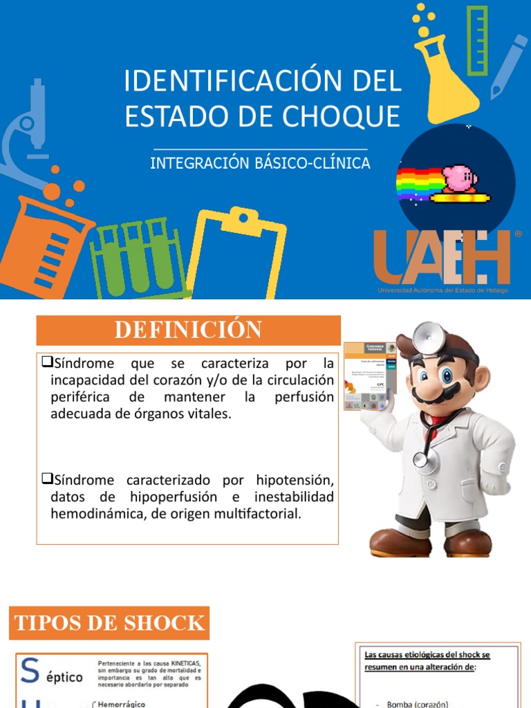 Estado de Choque | PDF | Choque (circulatorio) | Septicemia