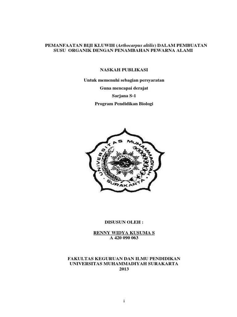 Kluwih | PDF | Teknologi & Rekayasa