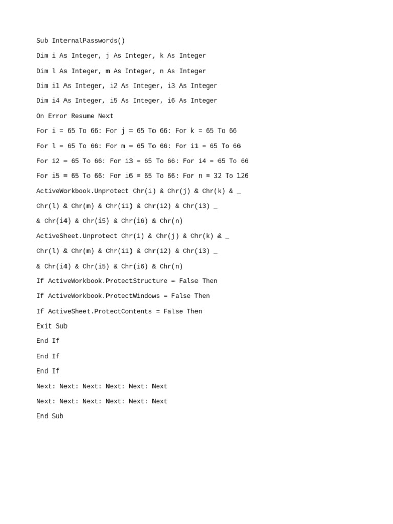 Sub InternalPasswords | PDF | Teaching Methods & Materials
