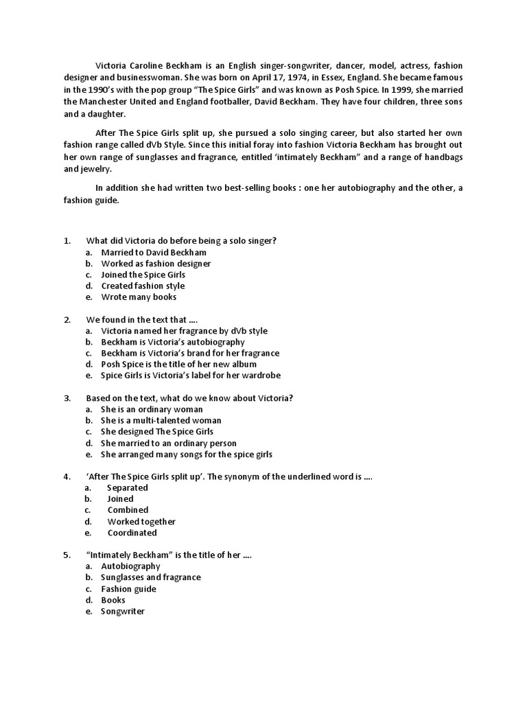 Biography Exercise | PDF | Indonesia