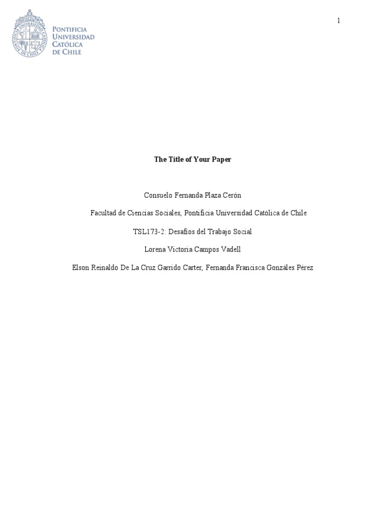 APA Style Student Report Template 7th Edition | PDF | Apa Style | Paragraph