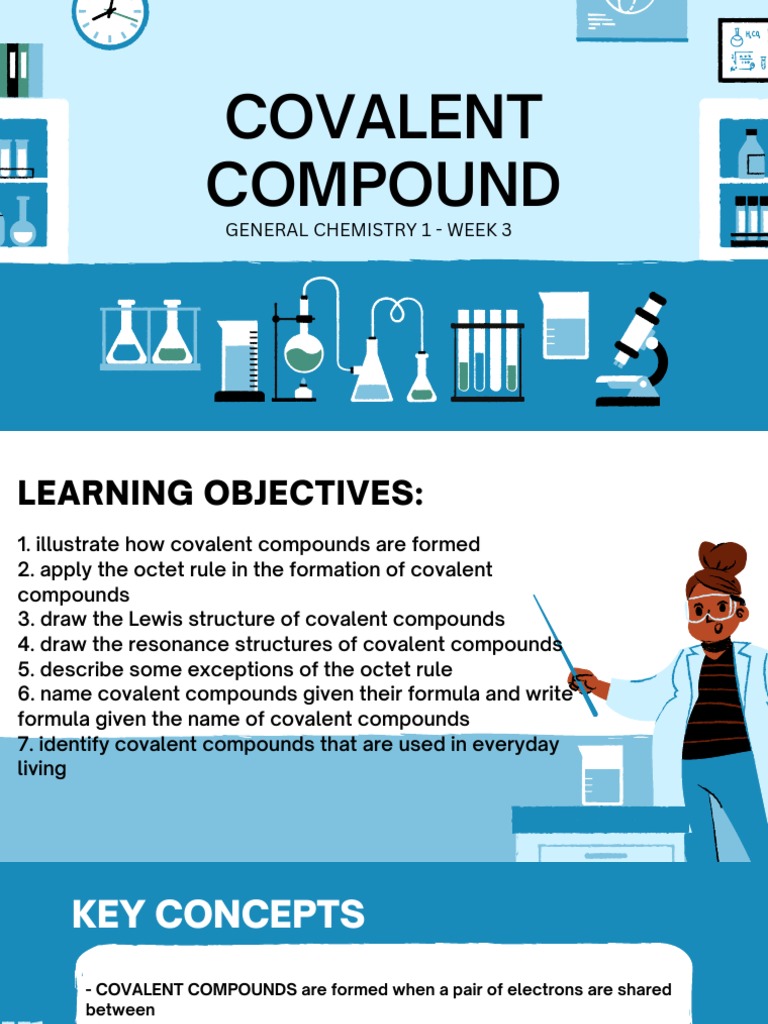 Group 3 - COVALENT COMPOUND | PDF | Valence (Chemistry) | Covalent Bond