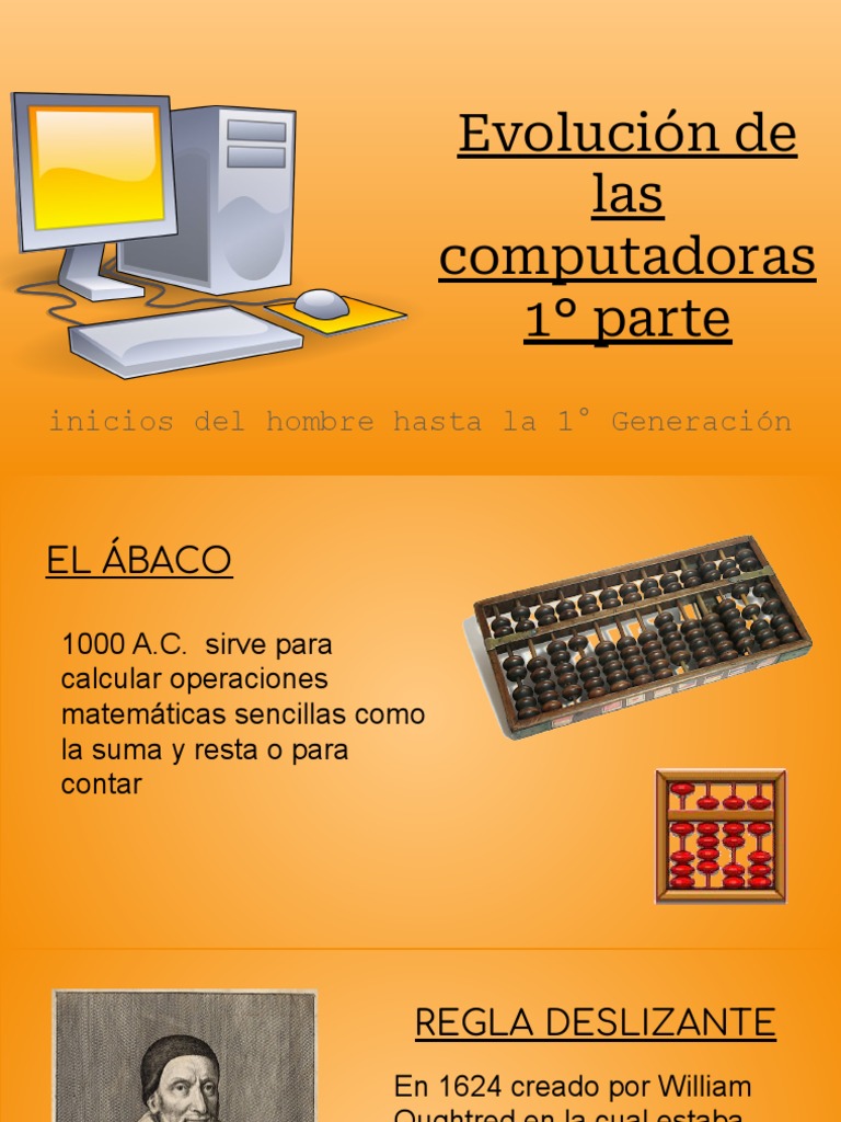 Evolución Histórica de Las Computadoras | PDF | Microcomputadoras | Circuito integrado