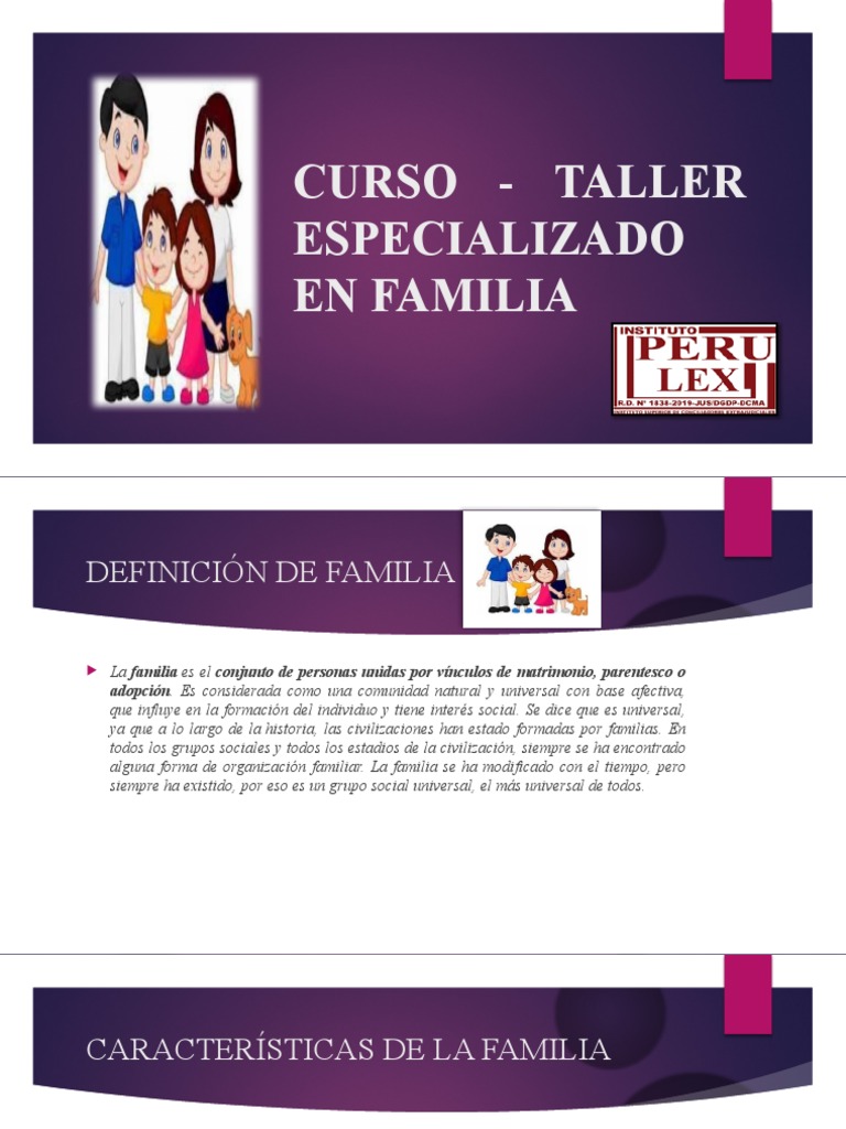 Diapositivas Modulo 01 - Familia | PDF | Familia | Machismo