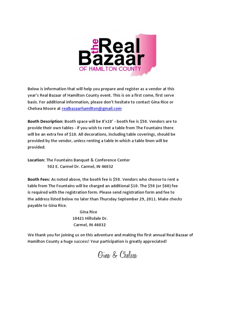 Real Bazaar Registration | PDF