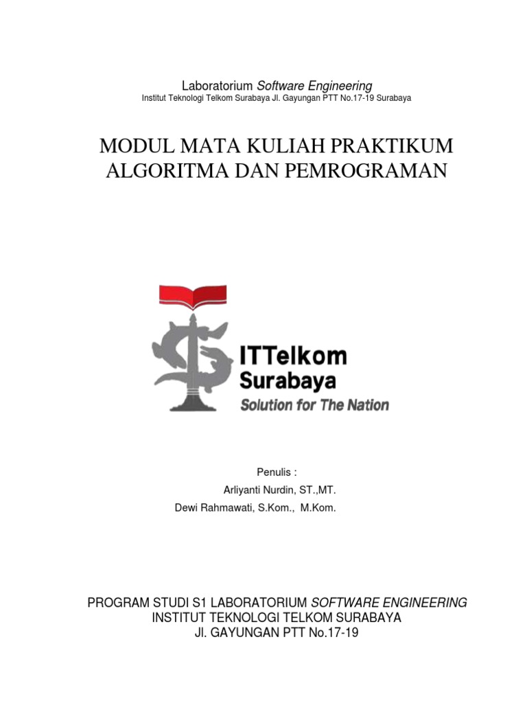 Praktikum Algoritma Dan Pemrograman | PDF