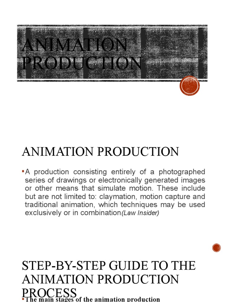 Lecture 1 - Animation Production | PDF | Animation