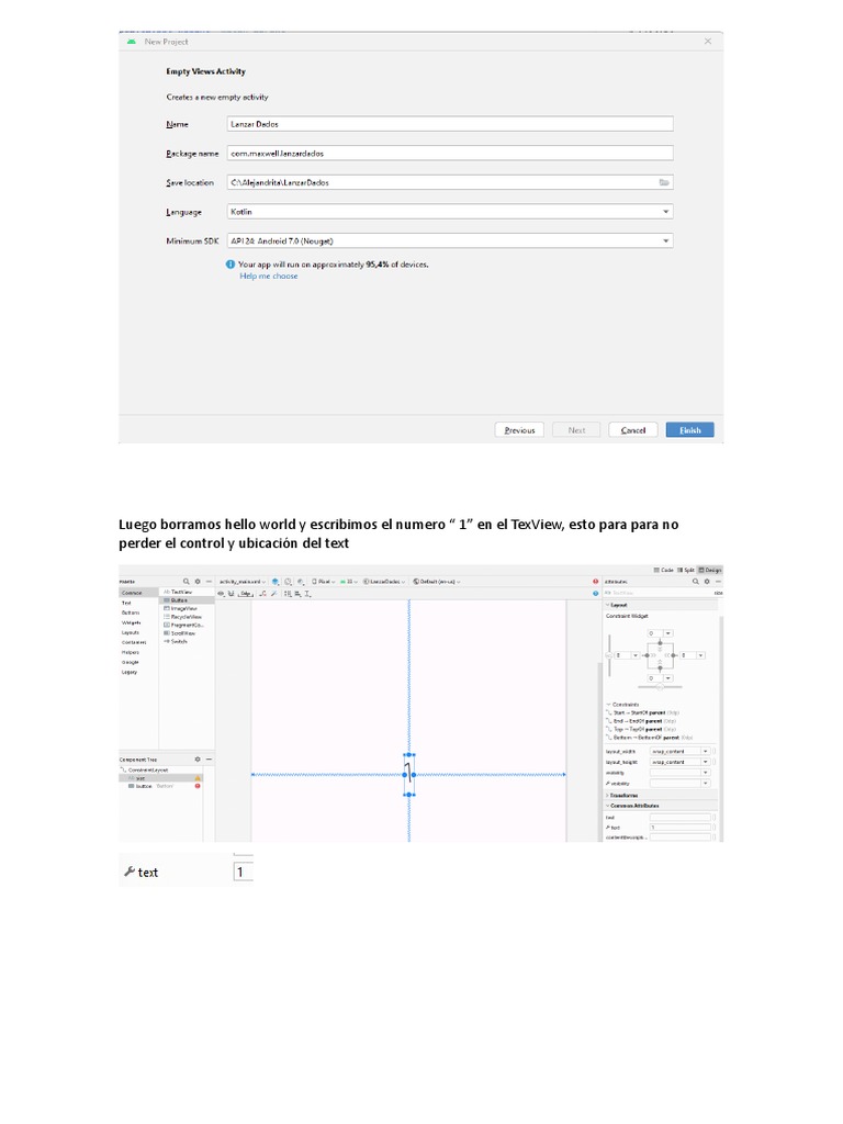 APLICATIVO KOTLIN PARTE 1 | PDF | Android (sistema operativo) | Kit de desarrollo de software