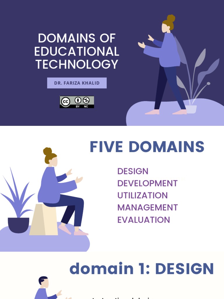 Educational Tech: 5 Key Domains | PDF | Instructional Design ...
