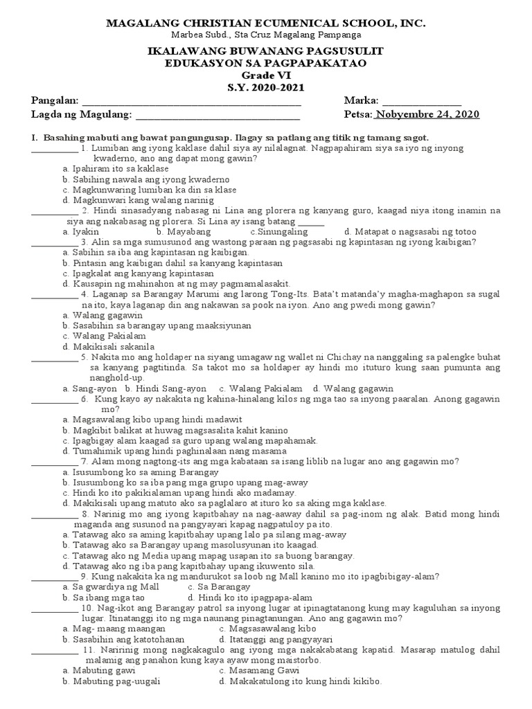 SM Esp 6 | PDF