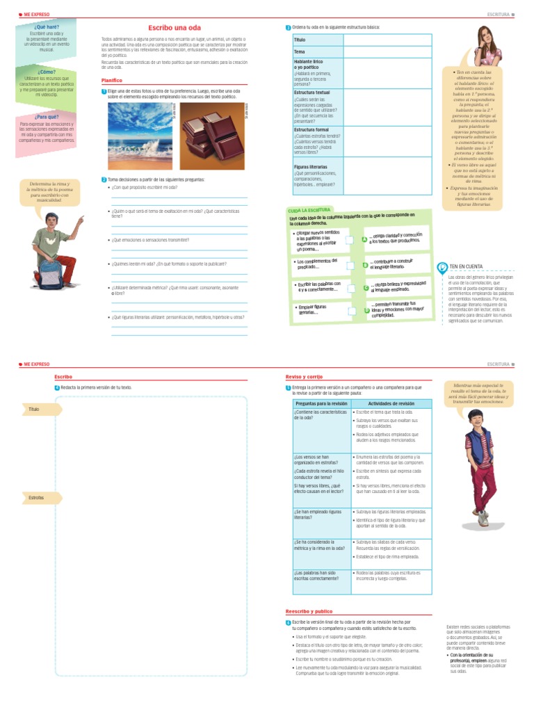 La Oda | PDF | Poesía | Metro (poesía)
