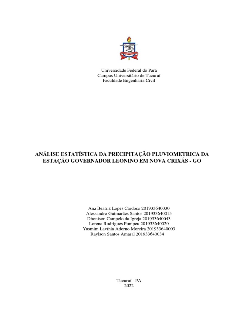 Artigo Recursos Hidricos - Civil 2019 | PDF | Umidade | Clima