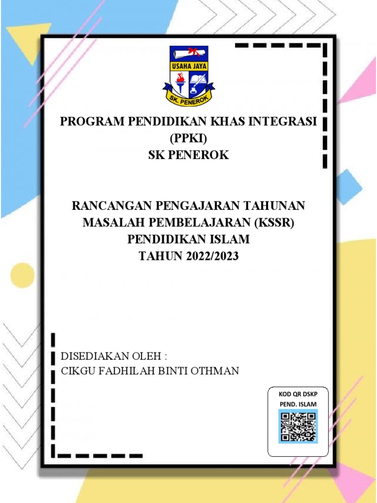 Muka Depan RPT 2022 | PDF