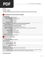 Ardrox 907PB Safety Data Sheet | PDF | Toxicity | Dangerous Goods