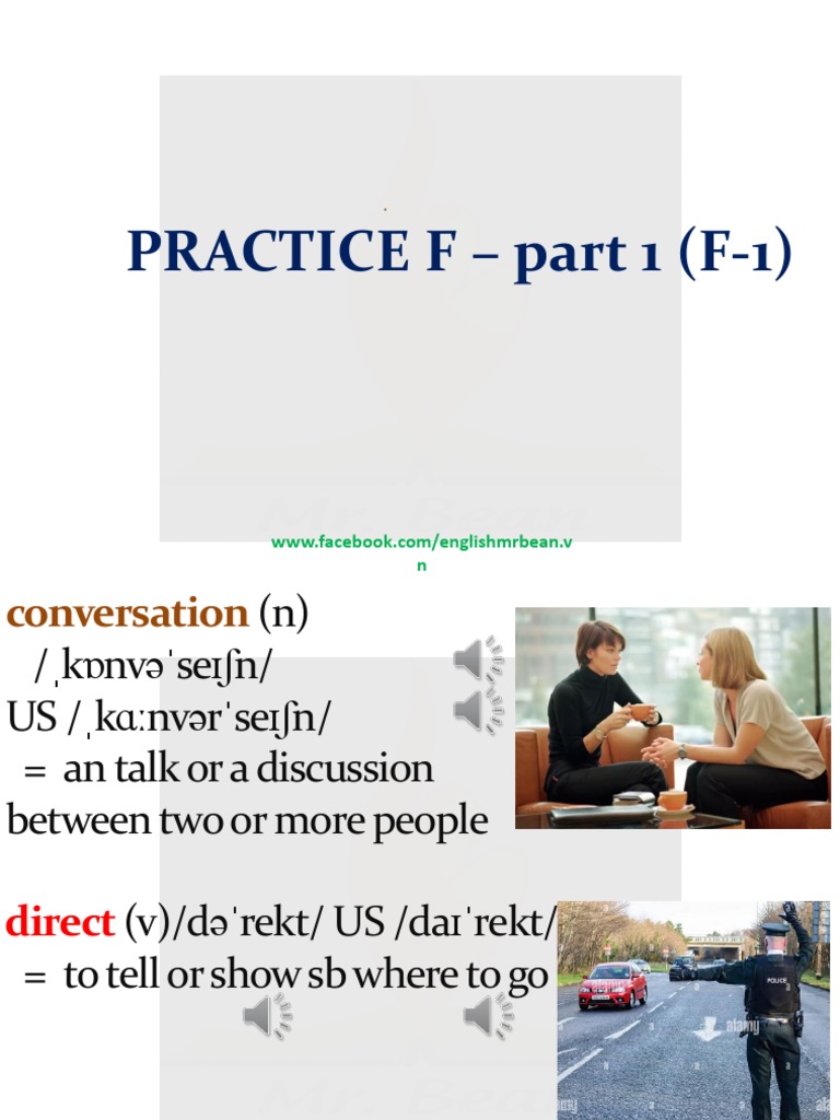 PRACTICE F - Part 1 - Vocab | PDF | Physical Sciences | Applied And ...