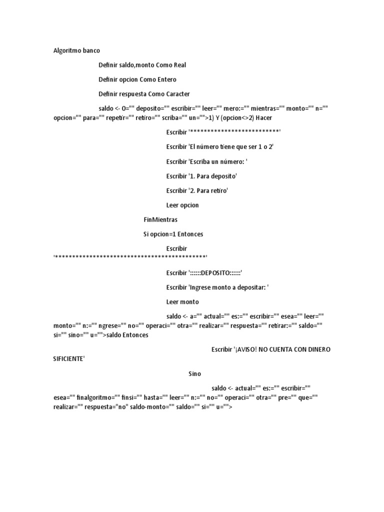 Algoritmo Electrodomesticos Examen Final 3 | PDF