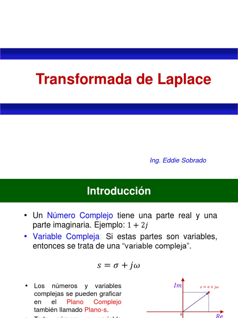 7 - FT - Diagrama Bloque | PDF | Transformada de Laplace | Número complejo