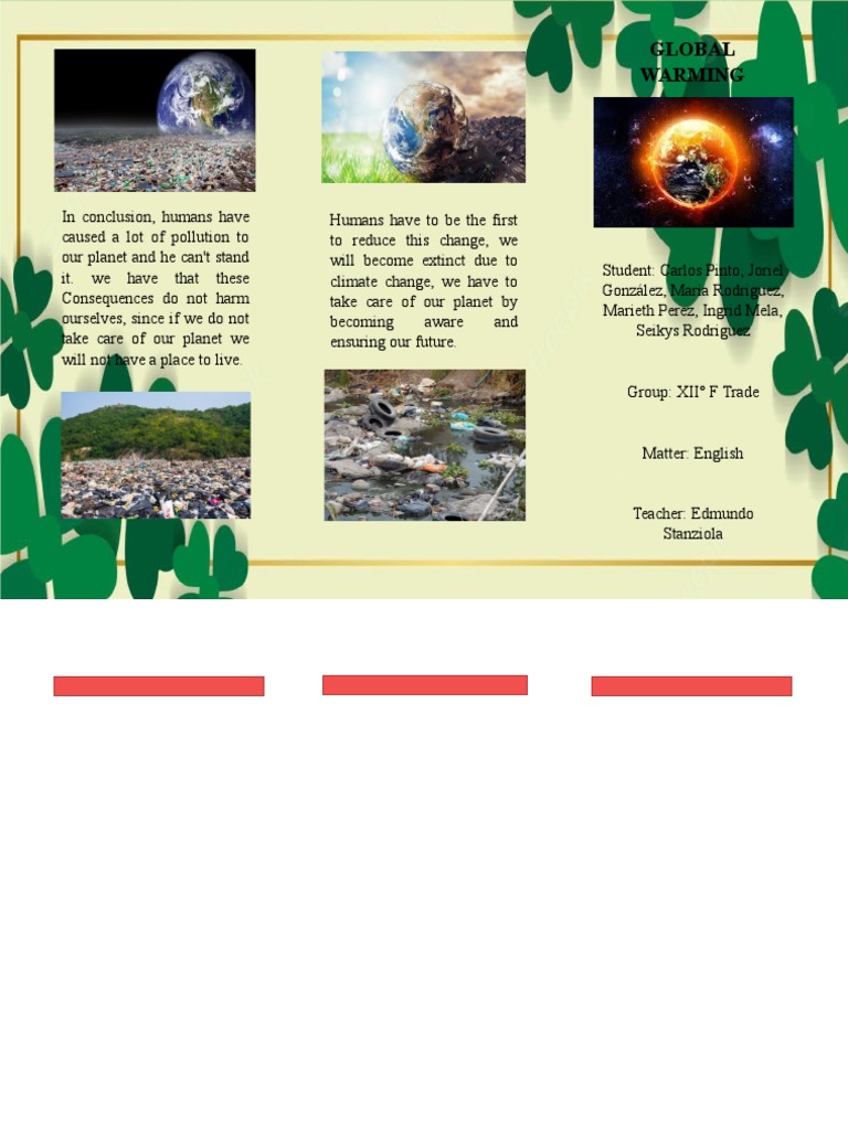 TRIPTICO DE INGLES | PDF