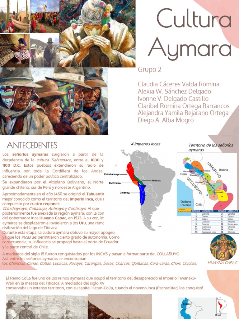 Cultura Aymara Grupo 2 | PDF | Imperio Inca | Andes