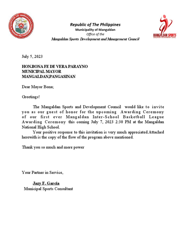 Awarding Ceremony Basketball | PDF