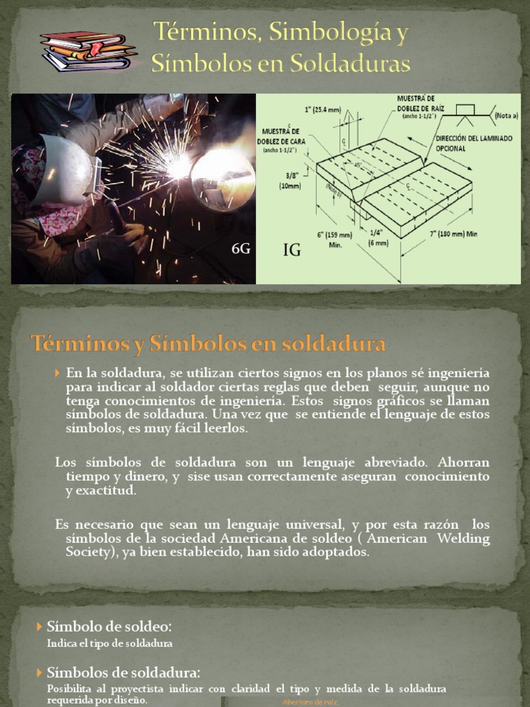 11a. Los Símbolos y Tèrminos en Soldaduras | PDF | Soldadura | Construcción