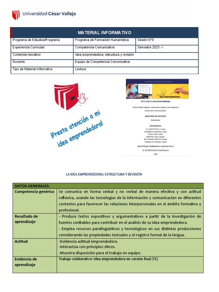 s09 Material Informativo | PDF | Libreria digital | Información