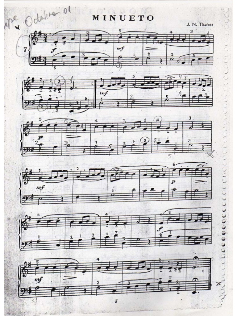 Minuet | PDF