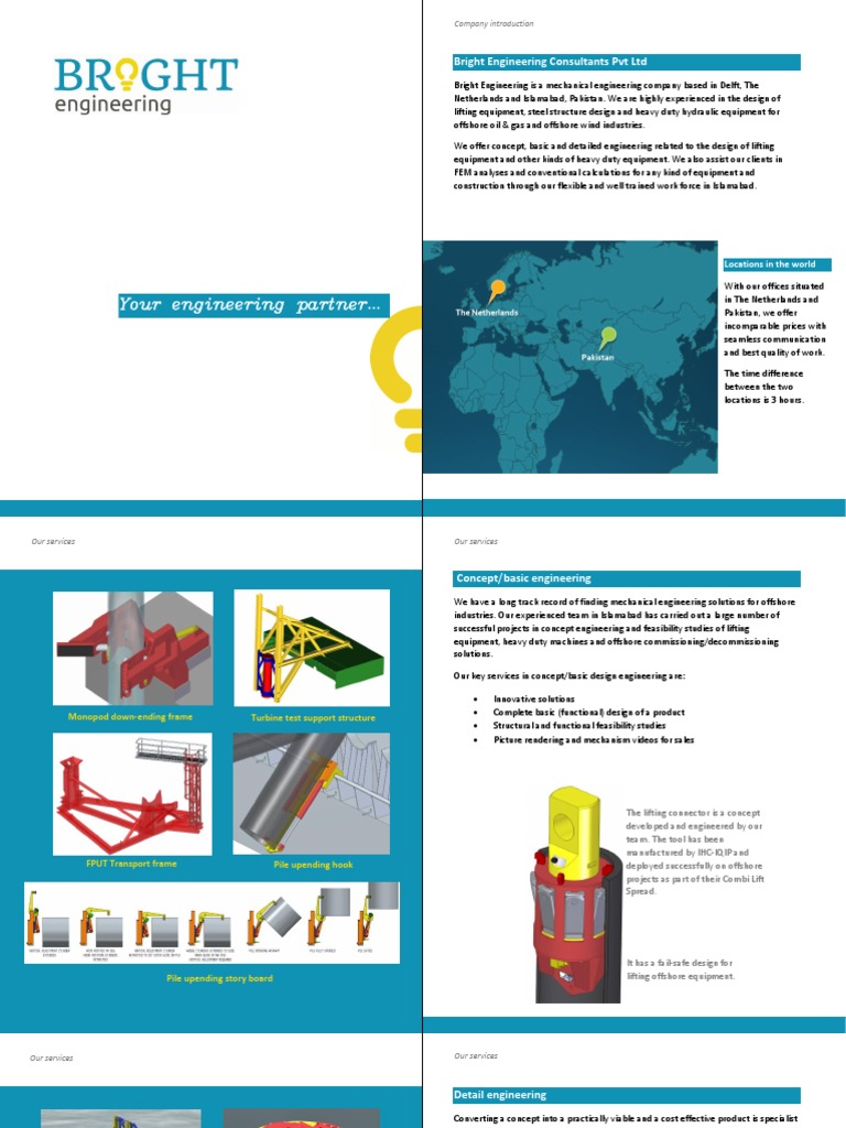 Bright Engineering Capability Statement 1 | PDF | Engineering | Stress ...