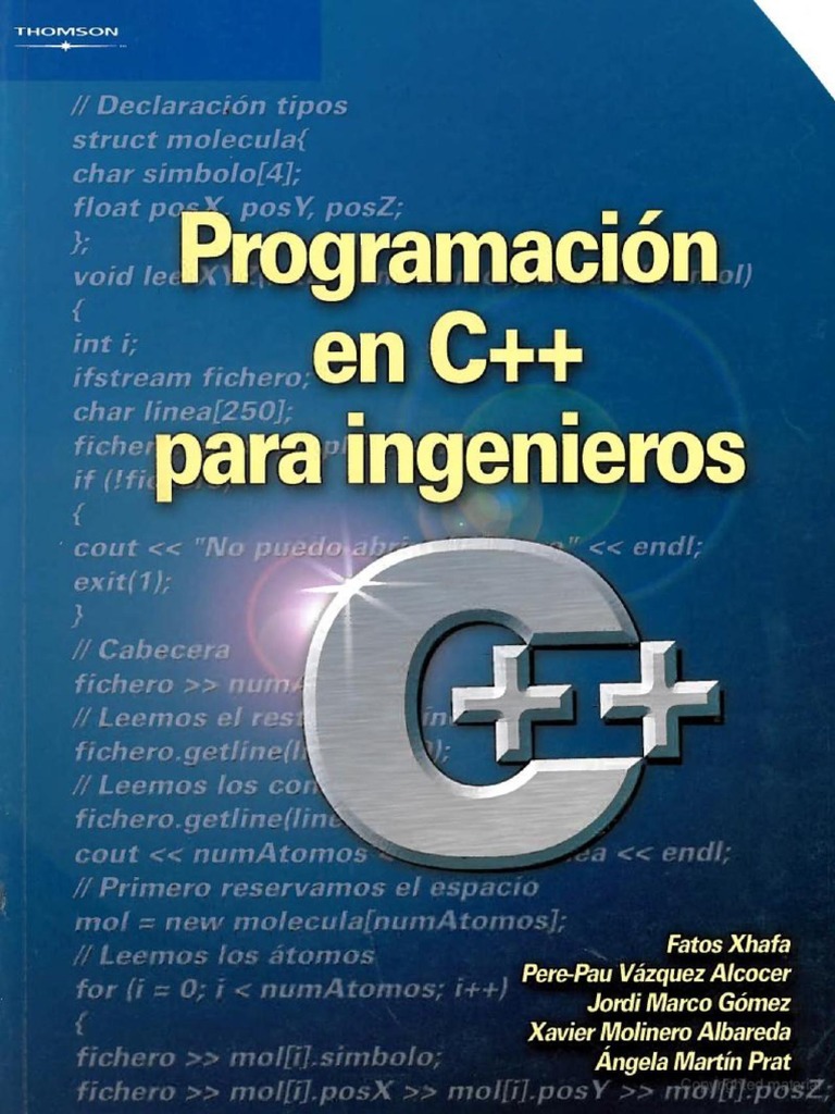 1 - Programacion en C++ para Ingenieros | PDF
