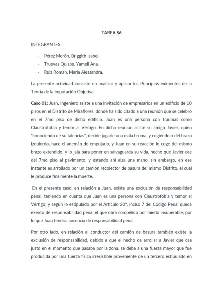 Tarea S6 - Curso Integrador 2 | PDF